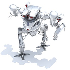 Future robot 3D Object | FREE Artlantis Objects Download