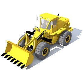 Caterpillar T530 3D Object | FREE Artlantis Objects Download