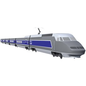 Train 3D Object | FREE Artlantis Objects Download